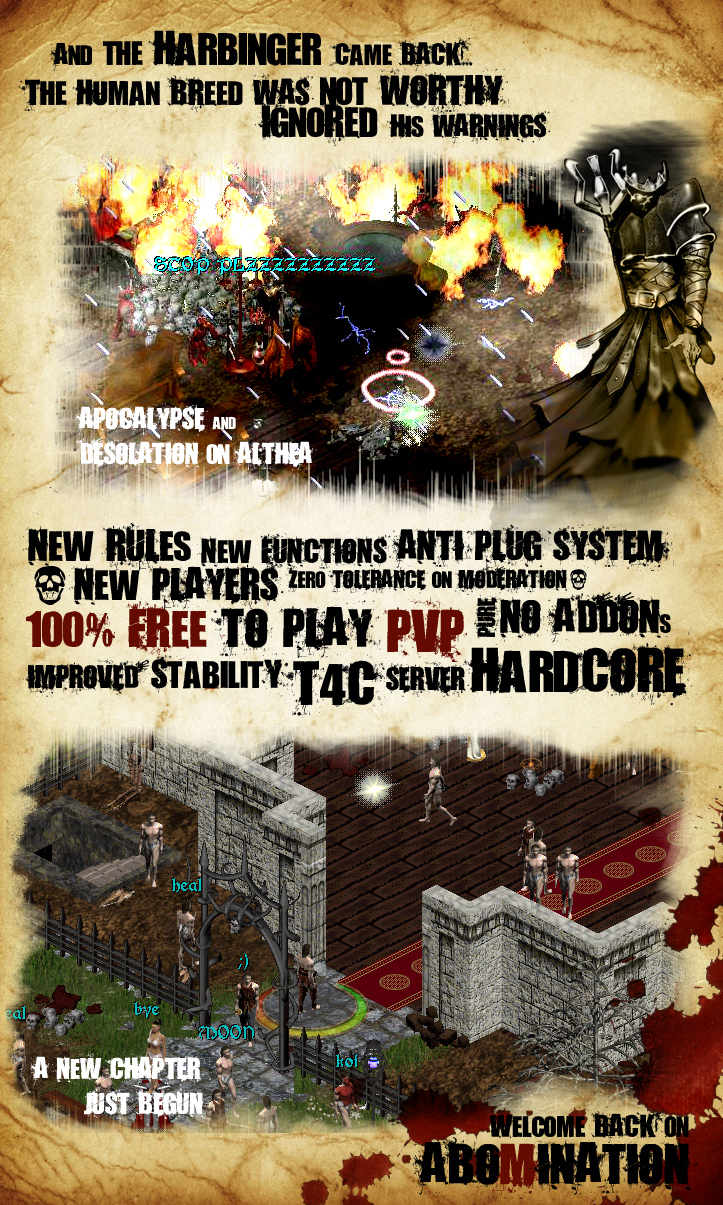 The 4th Coming Abomination : Free to play MMORPG — MMORPG.com Forums